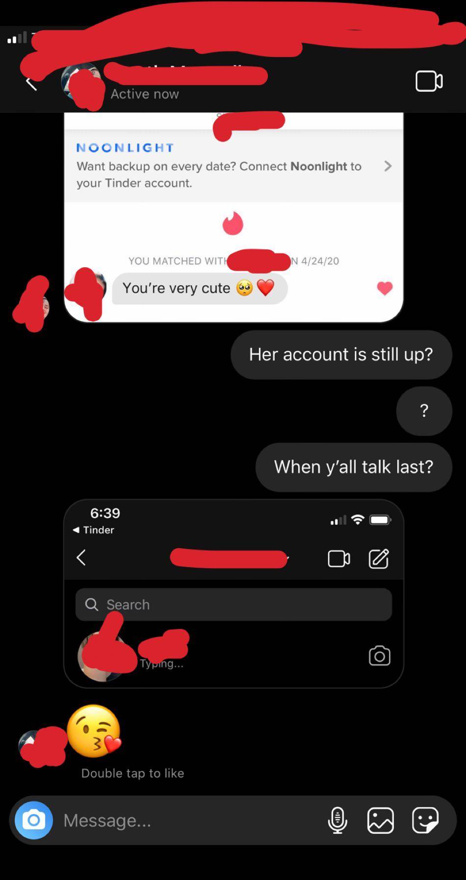 Throw back to my gf cheating on me with guys on tinder | Scrolller