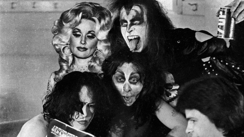 Throwback Thursday: (August, 1974) When Dolly Parton met KISS (Details in comments) | Scrolller