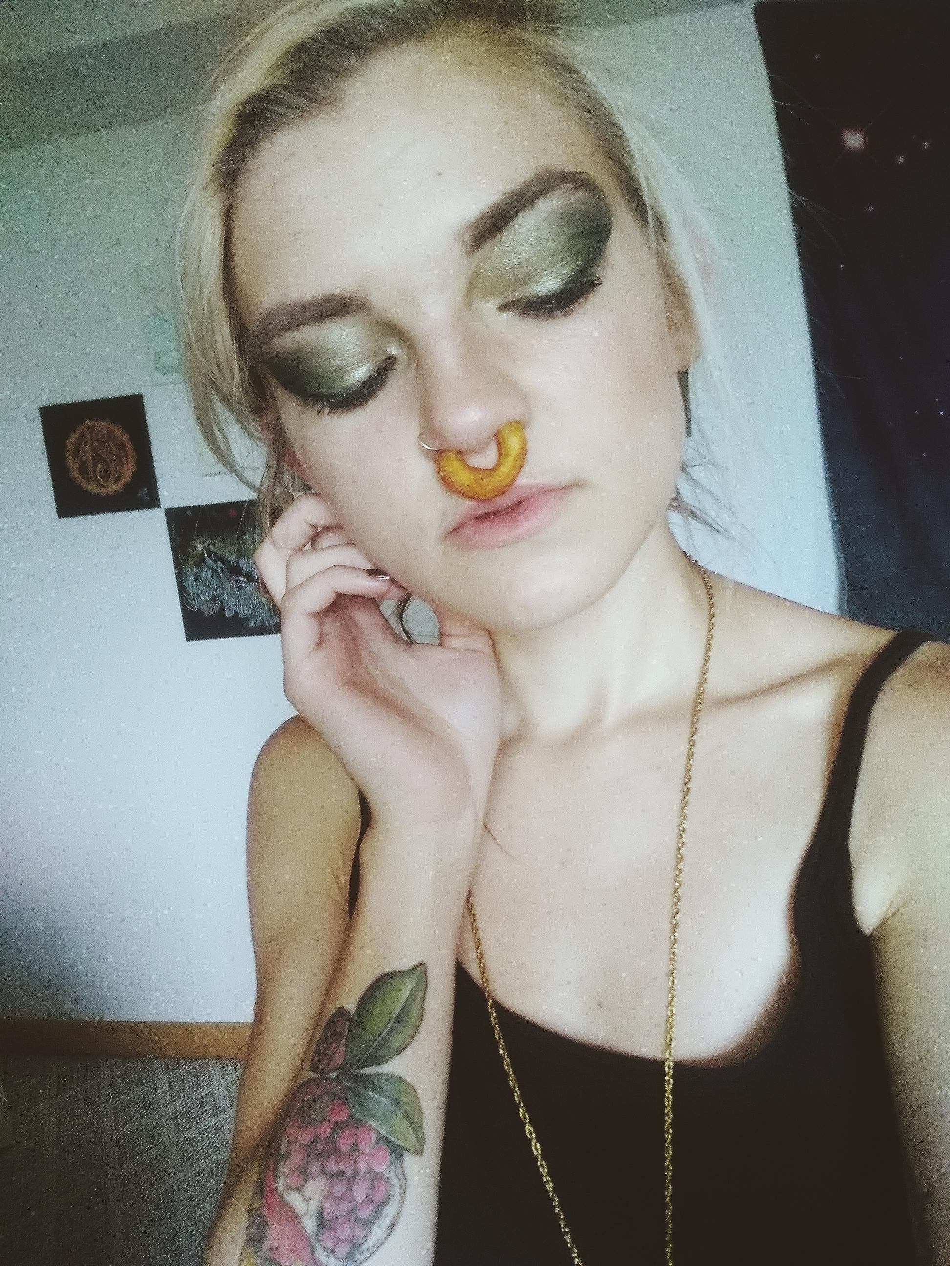 Throwback to my septum ring. Tasted good though. | Scrolller