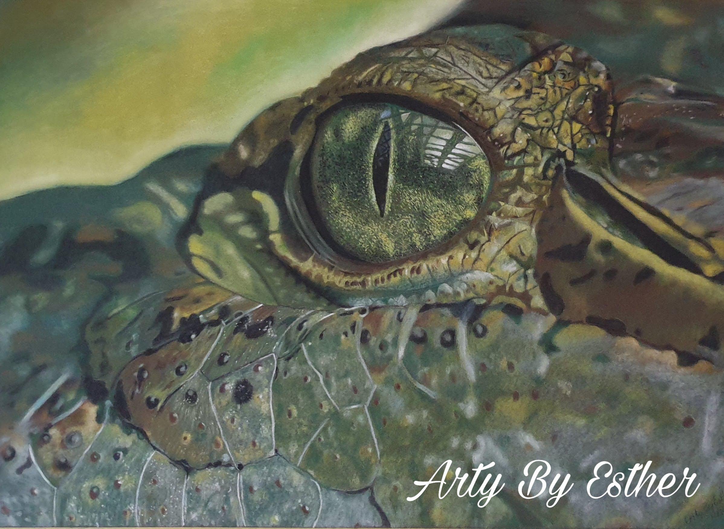 Tick-Tock, pastelpainting, 2020, me | Scrolller