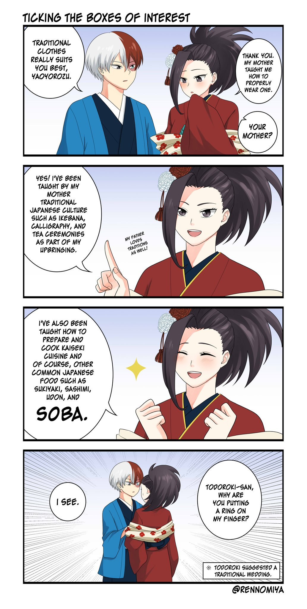 Ticking the Boxes of Interest by rennomiya | Scrolller