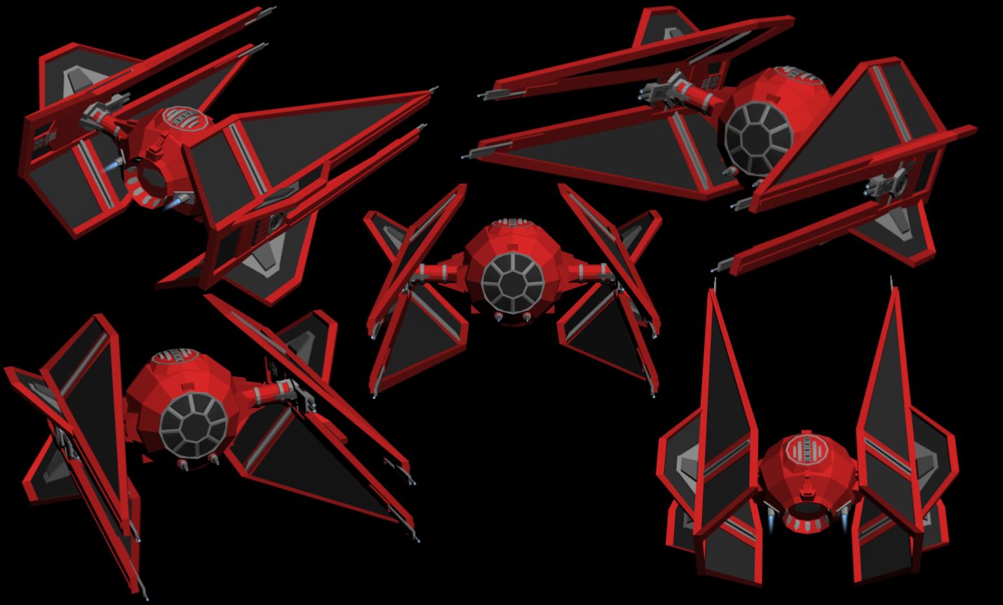 TIE Interceptor Design for SF3. (another pic at https://cdn.discordapp.com/attachments ...