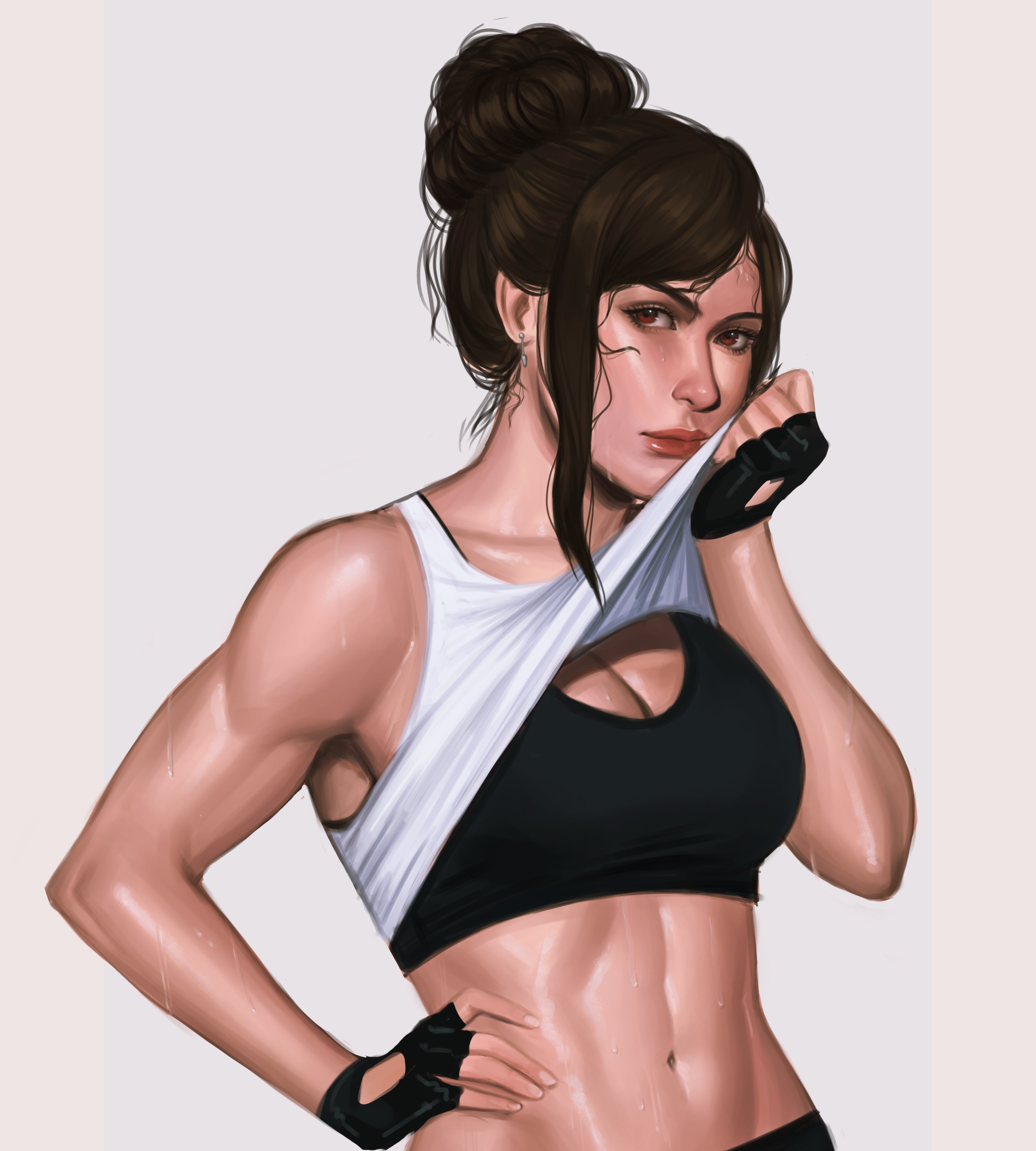 Tifa Lockhart in a Bun [Final Fantasy VII Remake] | Scrolller