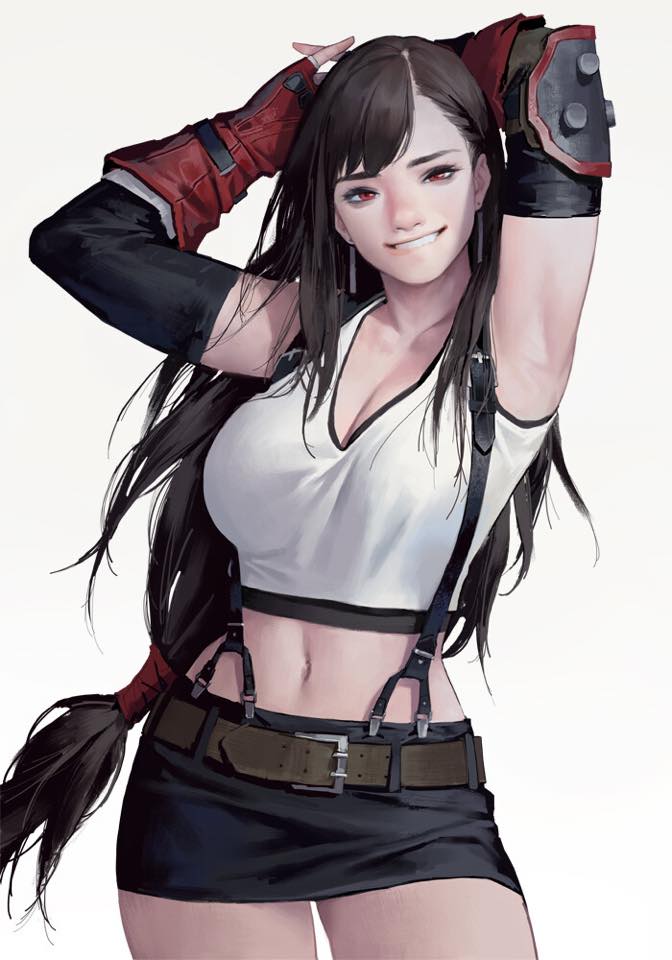 Tifa's smile is her most powerful weapon (Kang Dong Ho) | Scrolller