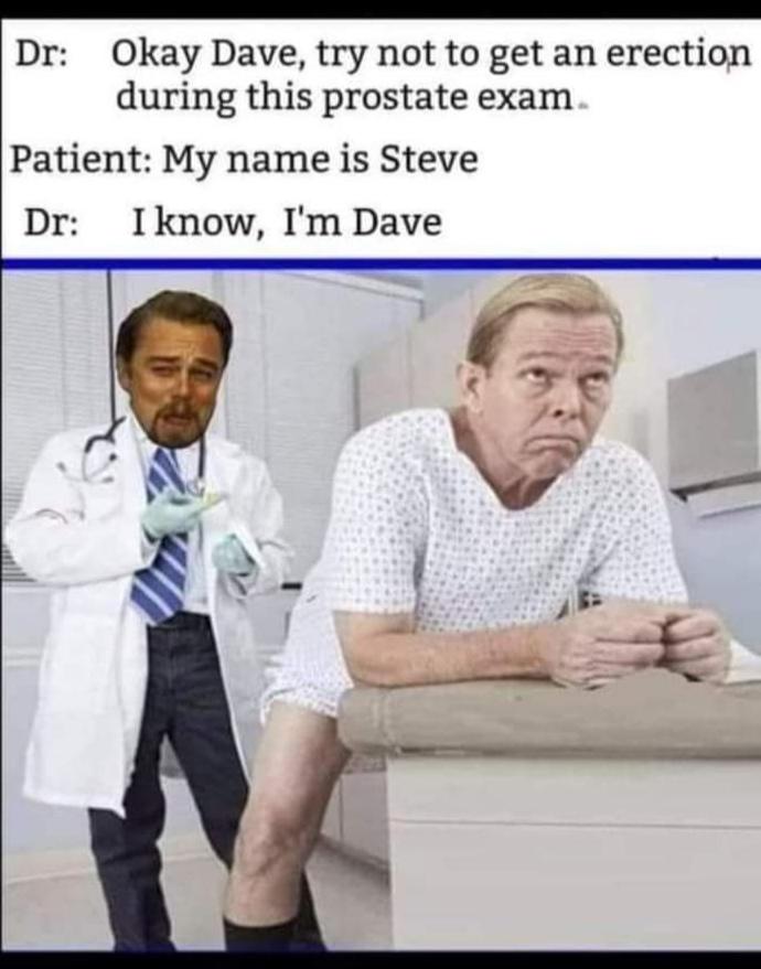 Time for Your Prostate Exam | Scrolller