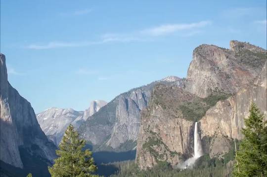 Time lapse from Tunnel View in Yosemite | Scrolller