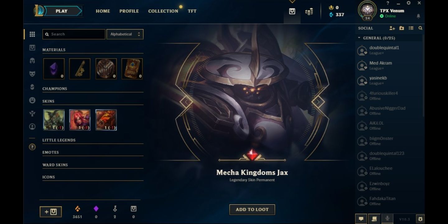 Time to main Jax I guess | Scrolller