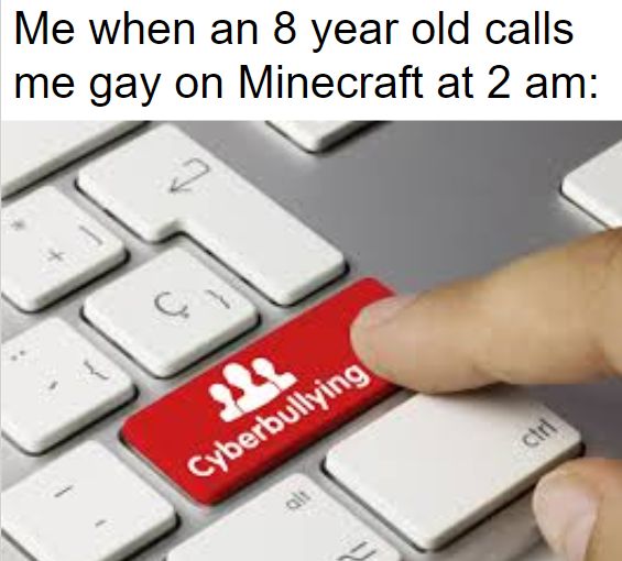 Time to press the ol' cyberbullying key | Scrolller