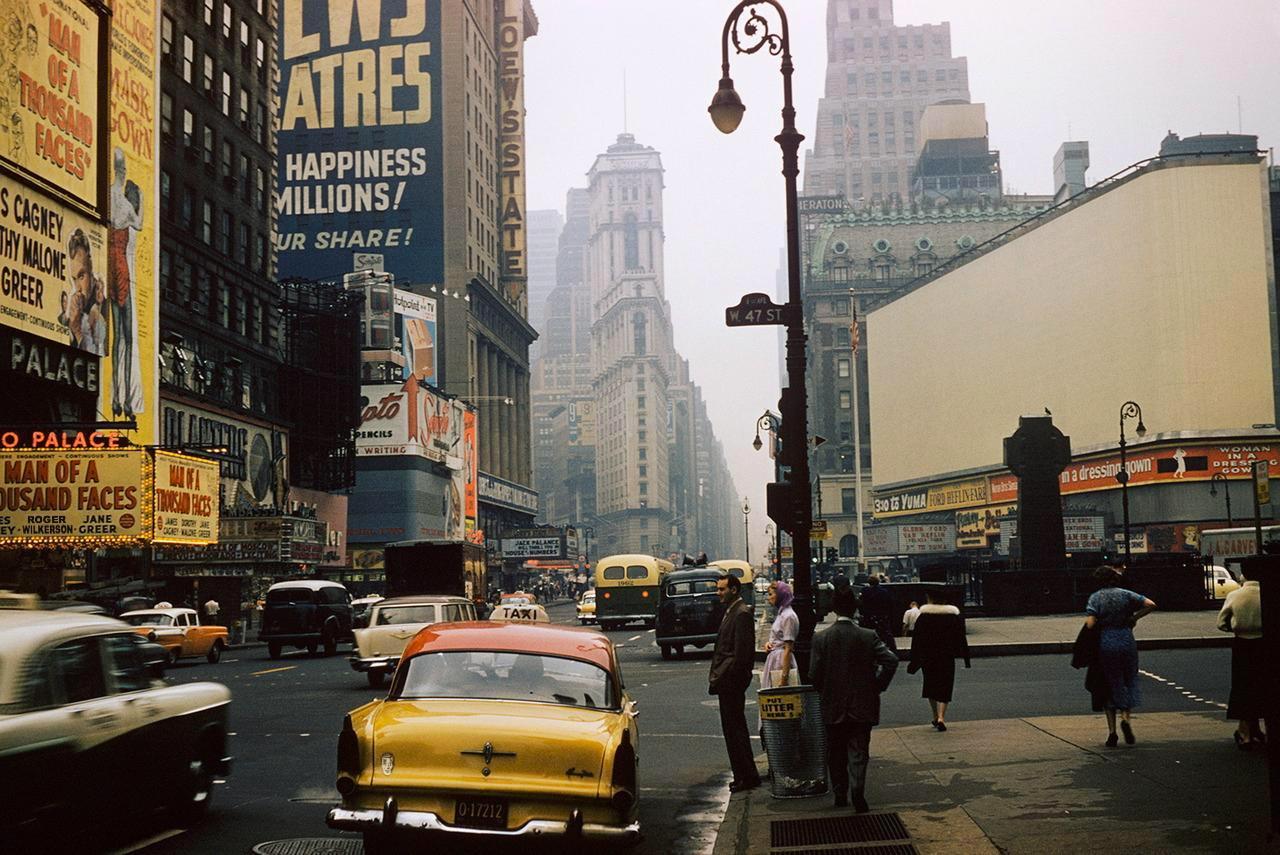 Times Square, 1957 | Scrolller