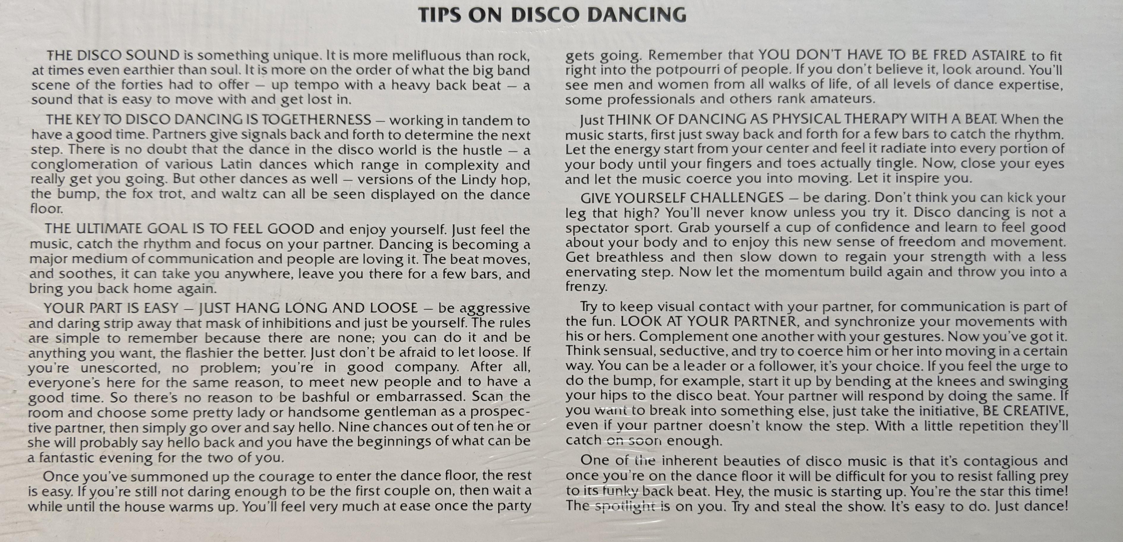 Tips On Disco Dancing | Scrolller