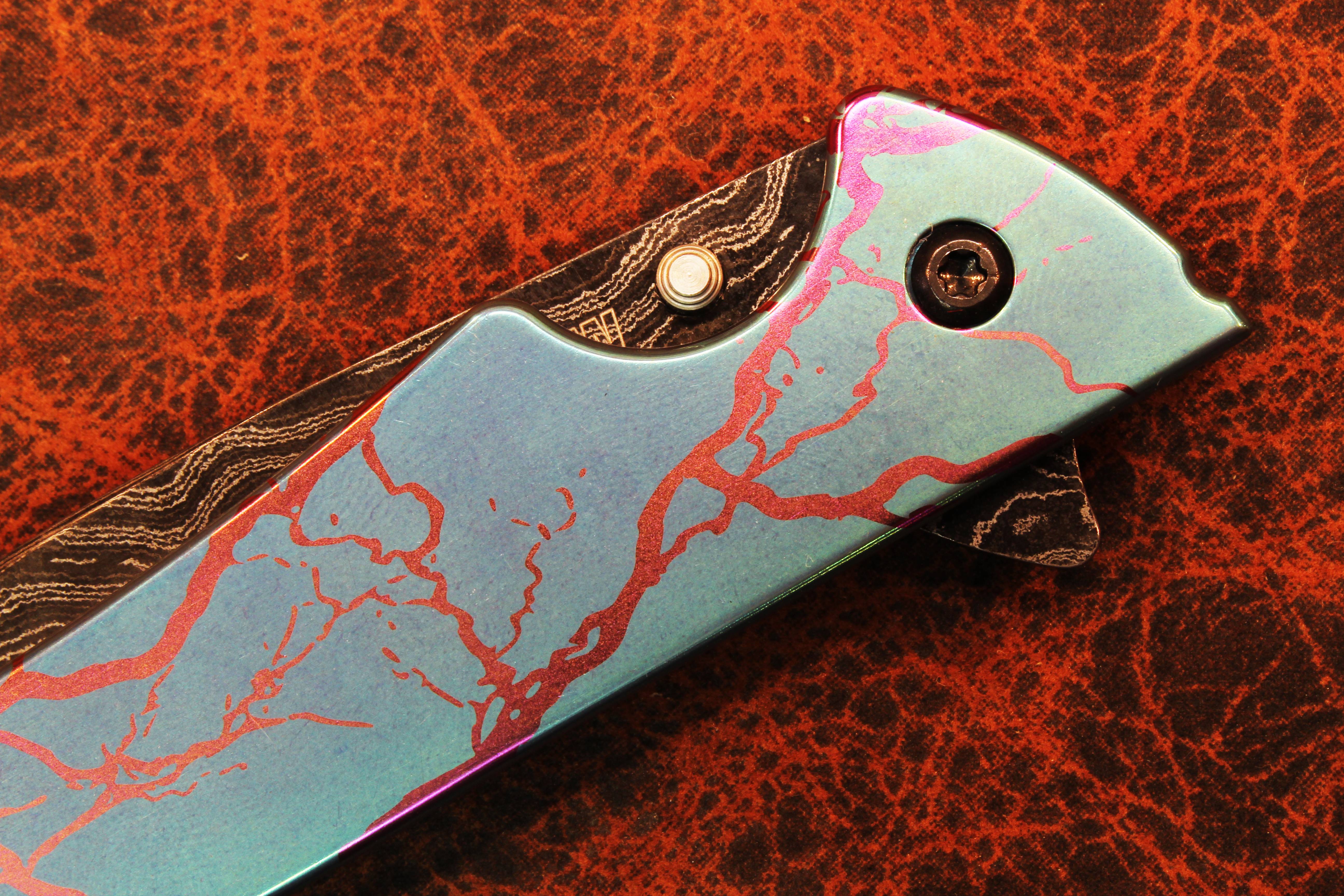 Titanium Tuesday: Kershaw Skyline with Red Lightning | Scrolller