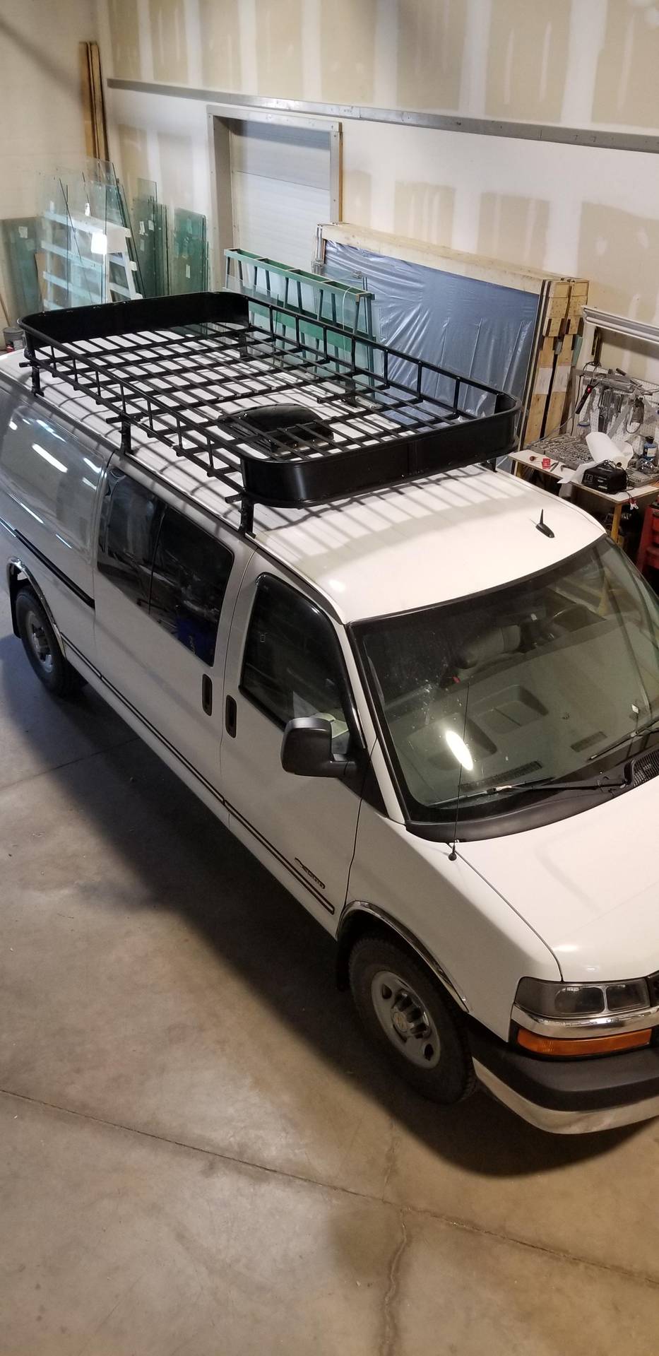 To find the right rack. Sometimes they're not out there and you have to ...