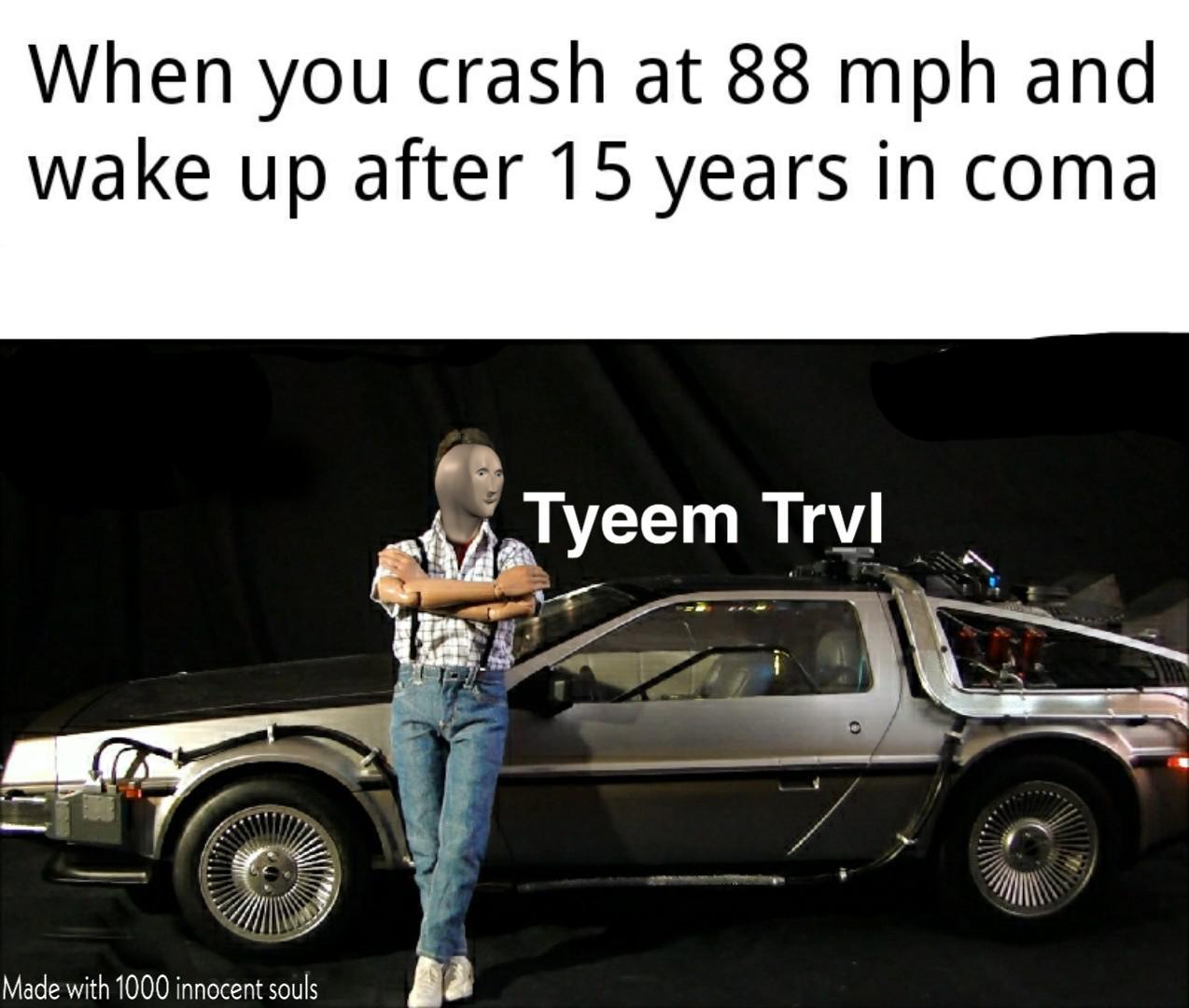 To the back into the future. | Scrolller