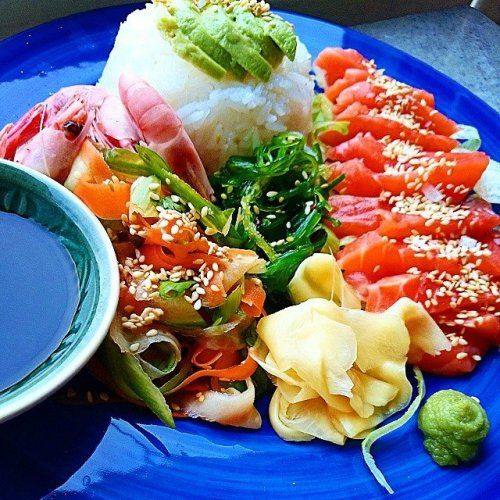 Today a special Sashimi dish. | Scrolller