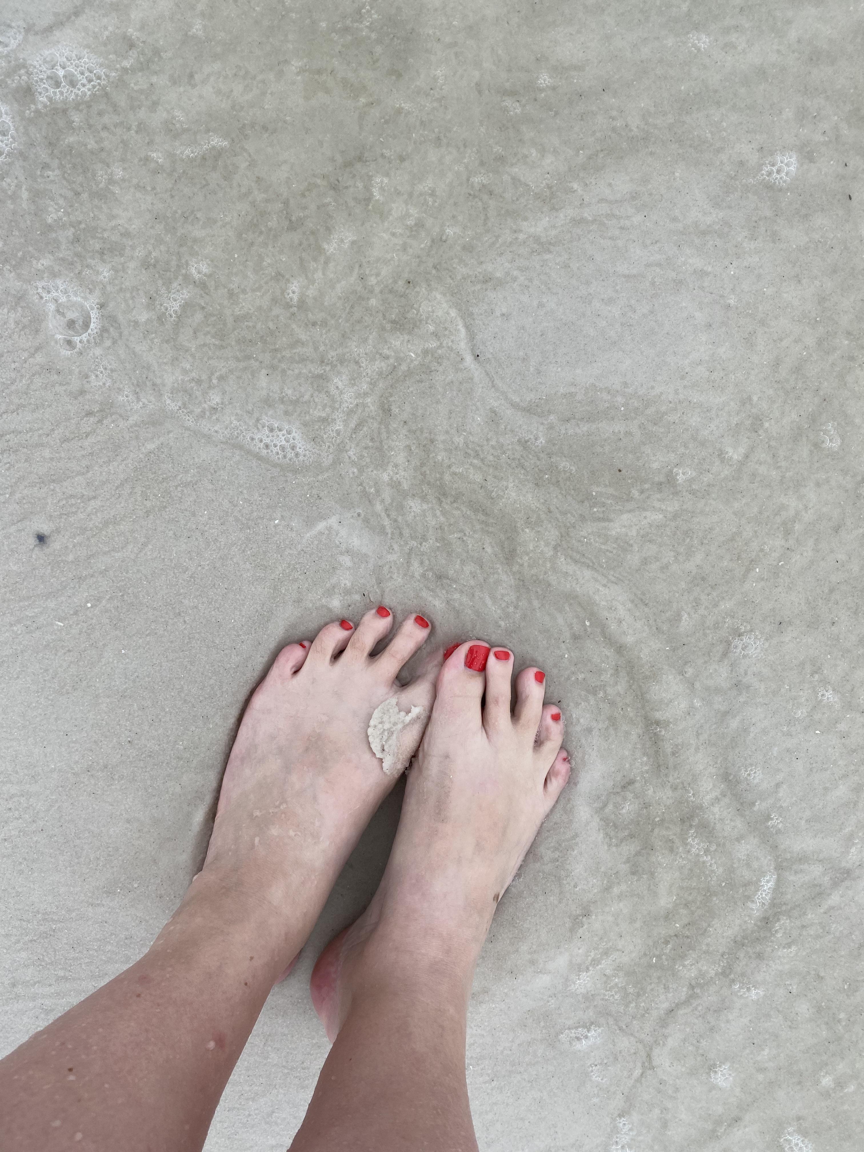 Toes in the water 💦 Ass in the sand | Scrolller