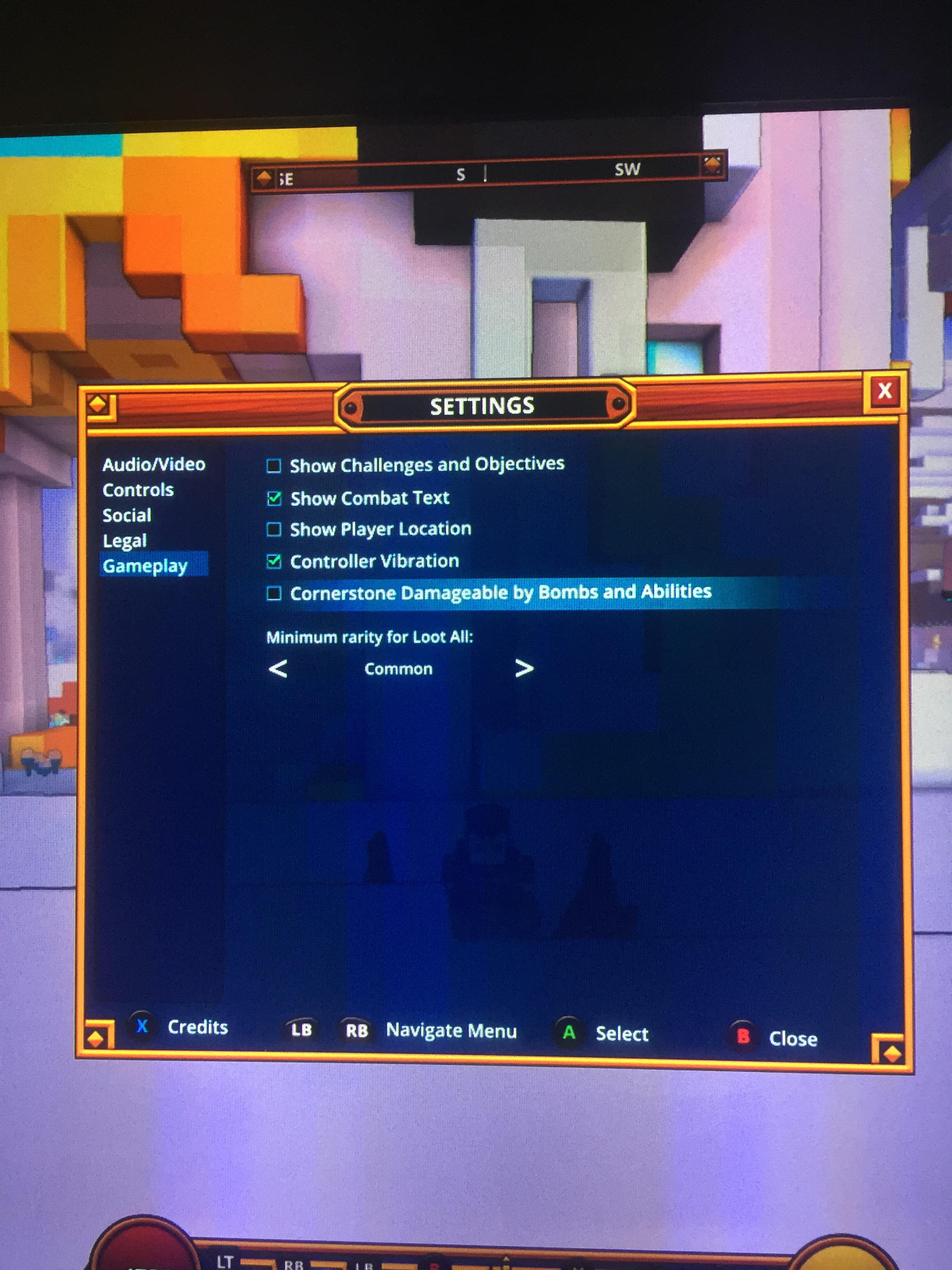 Toggle cornerstone damage. You can toggle your cornerstone damage in gameplay settings | Scrolller