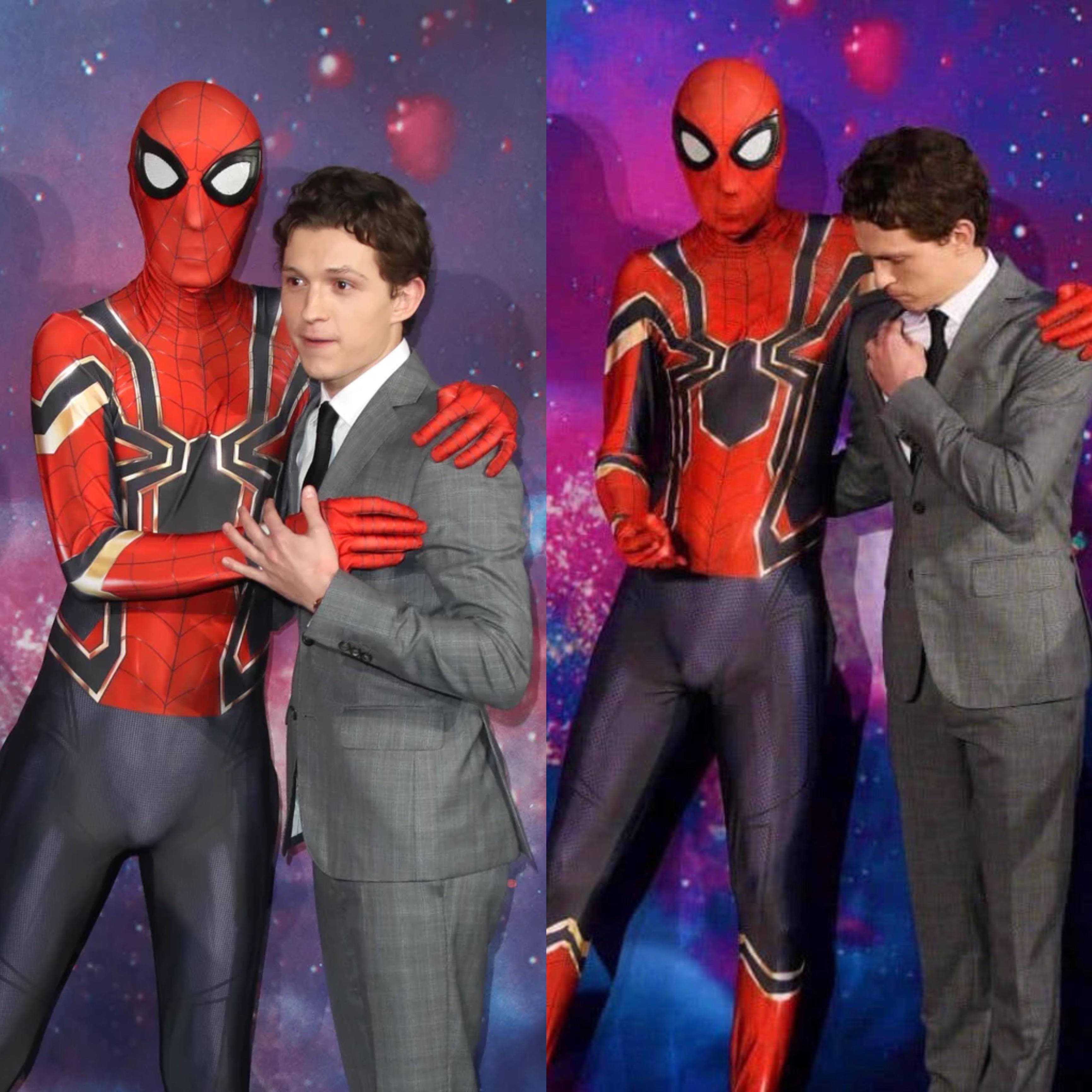 Tom Holland at The Infinity War premiere | Scrolller