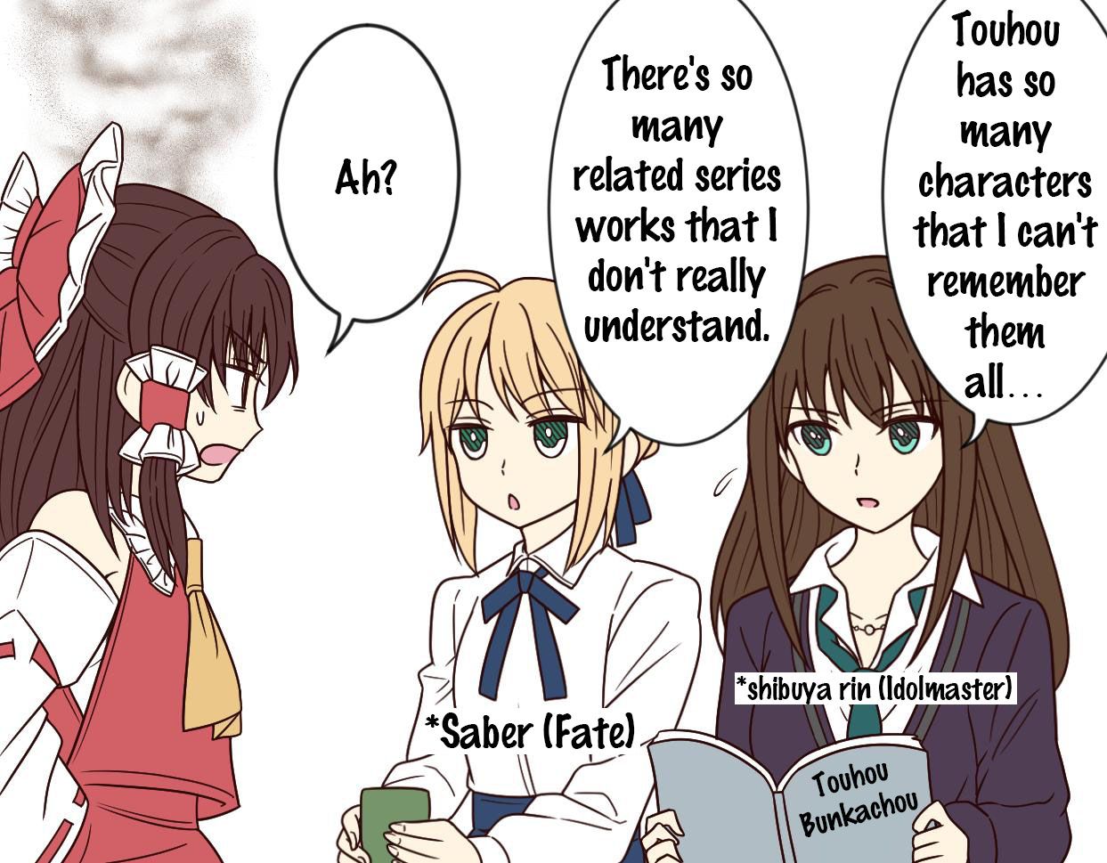 "Too many Touhou Characters" | Scrolller