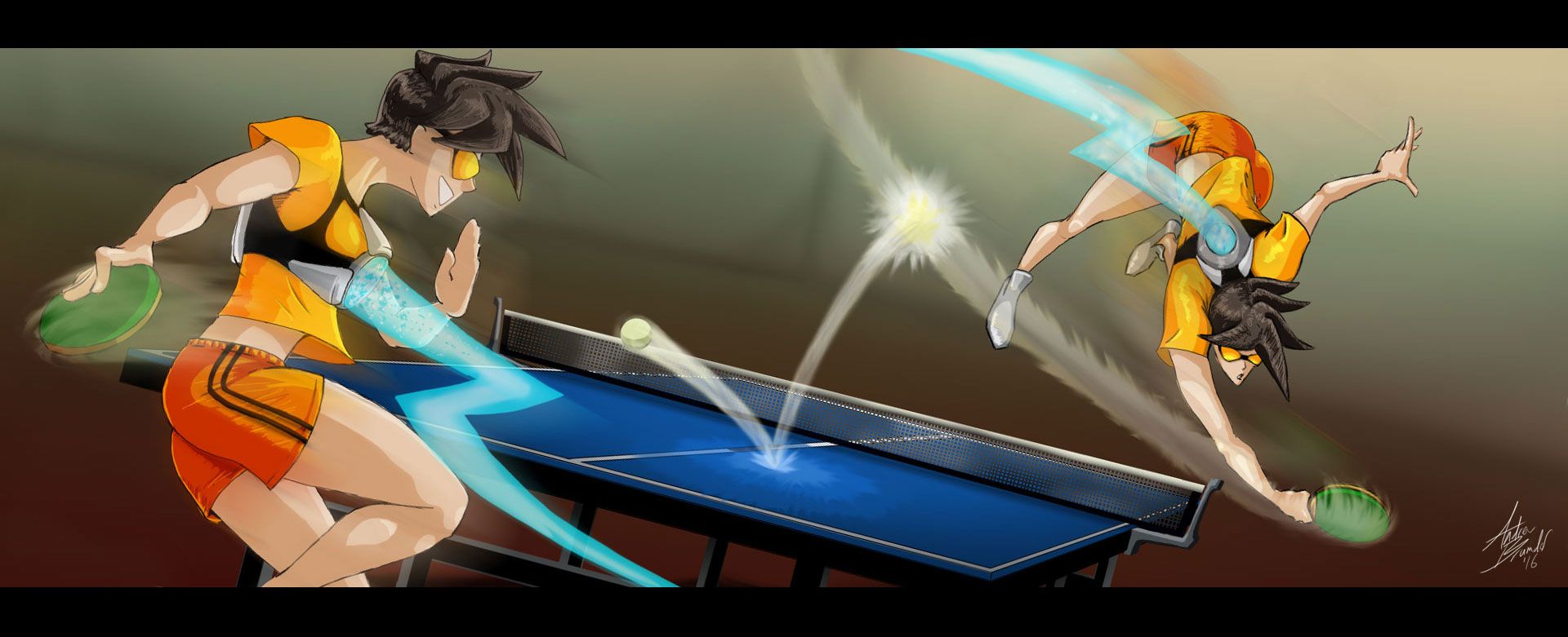 Tracer Pong by /u/crayyon2 | Scrolller