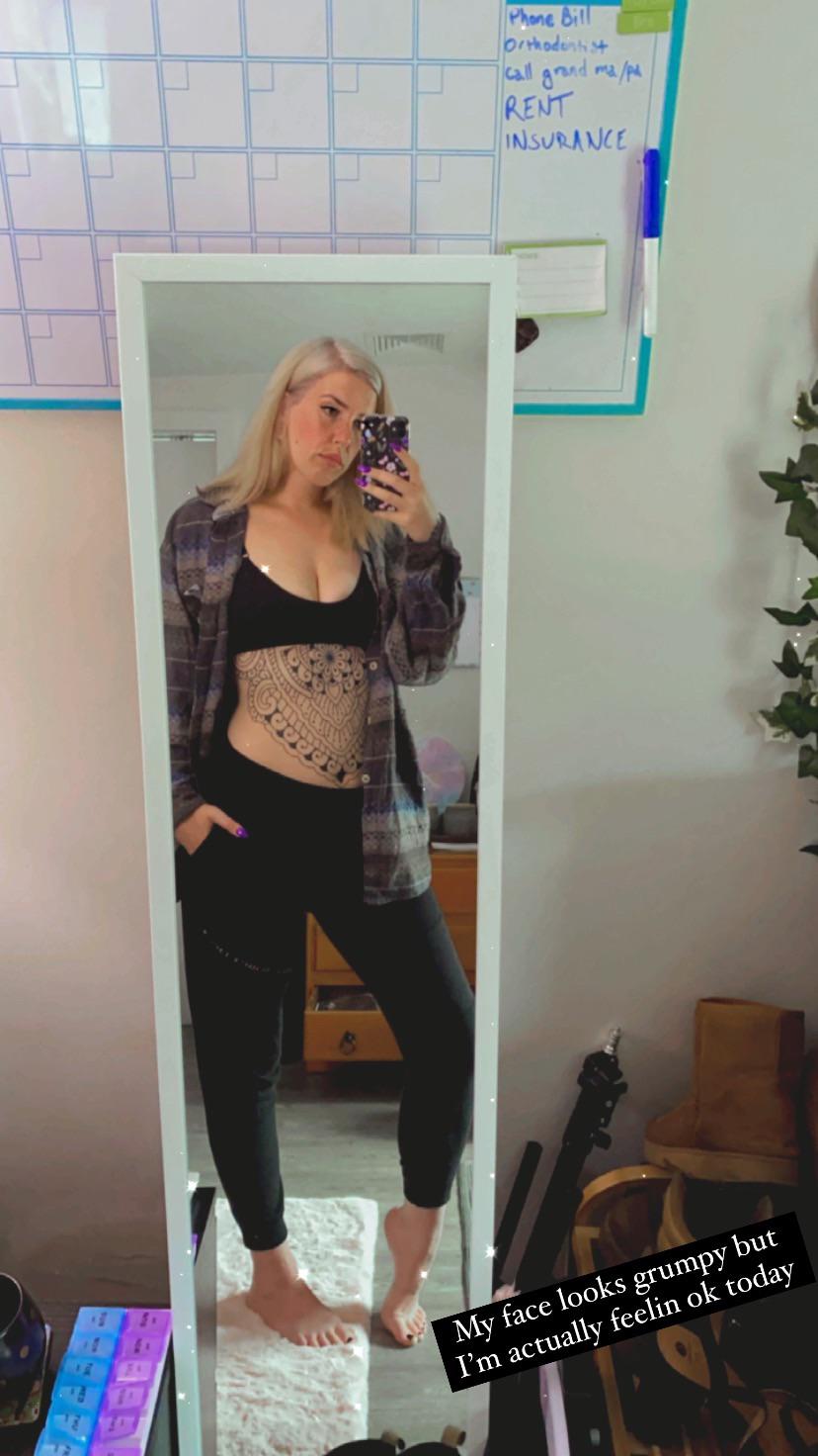 Trackies and tummy Tatts | Scrolller