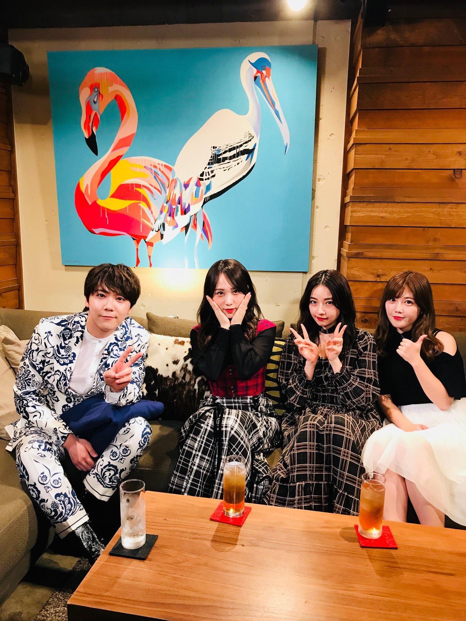 Trainer Hongki With Takahashi Juri, Murase Sae, And Miyazaki Miho | Scrolller
