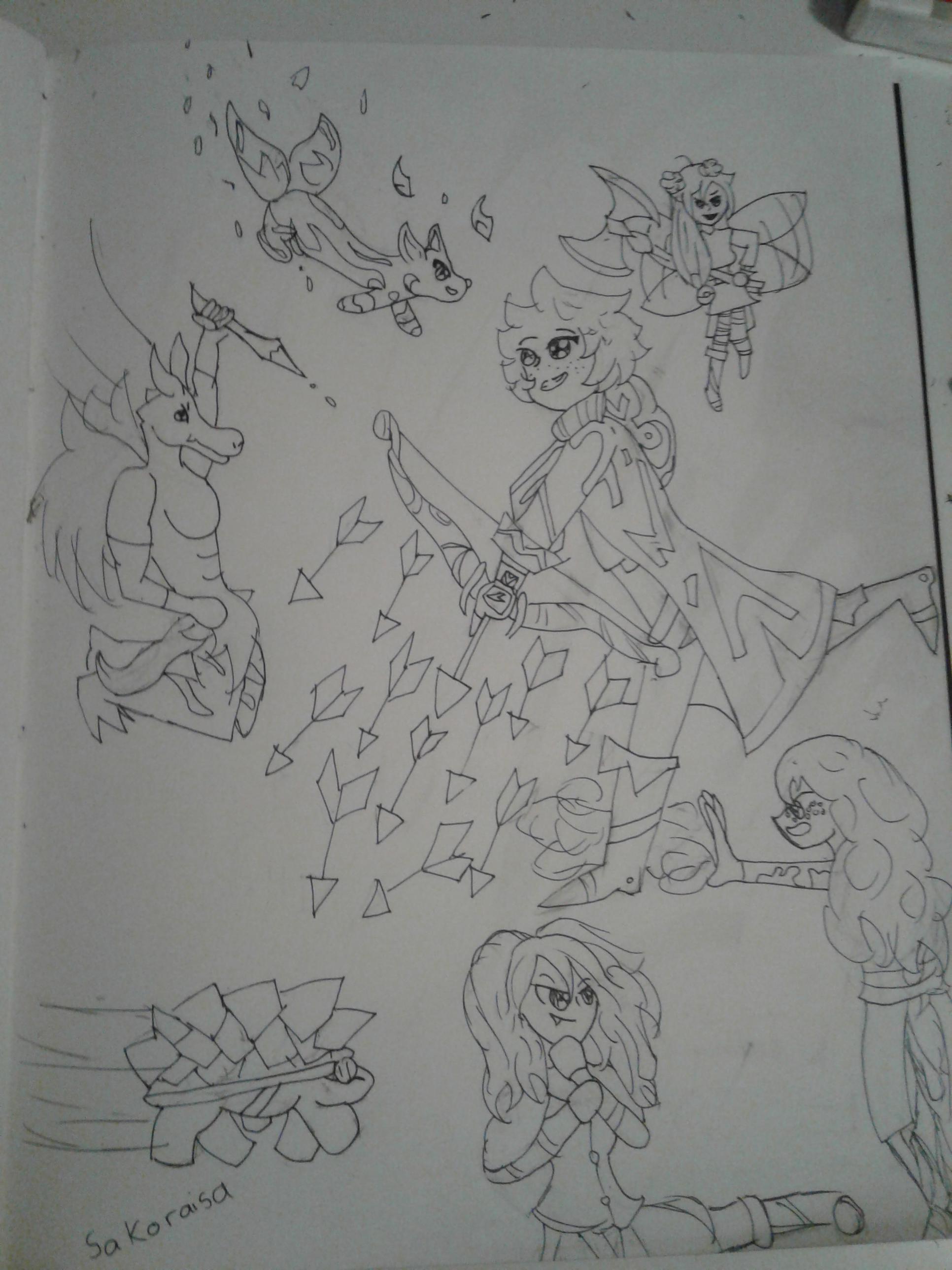 Training Arc! Broken bonds fanart | Scrolller