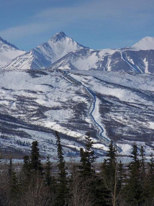 Trans-Alaska pipeline | Scrolller