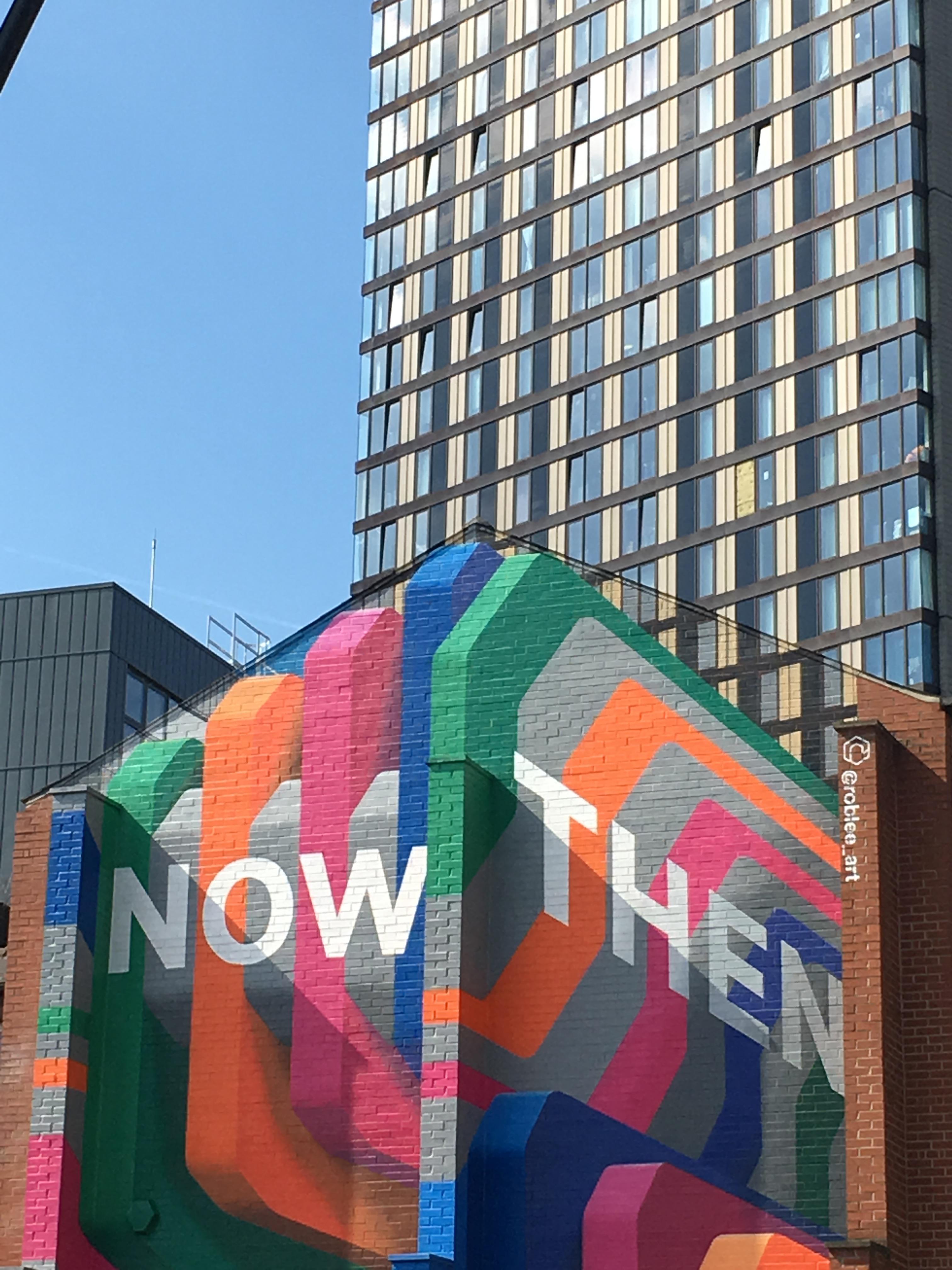 Transparent building or anamorphic mural? (Sheffield, UK) | Scrolller