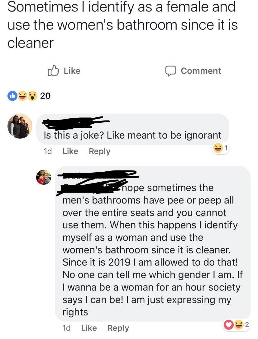 transphobes have one (1) 'joke' | Scrolller