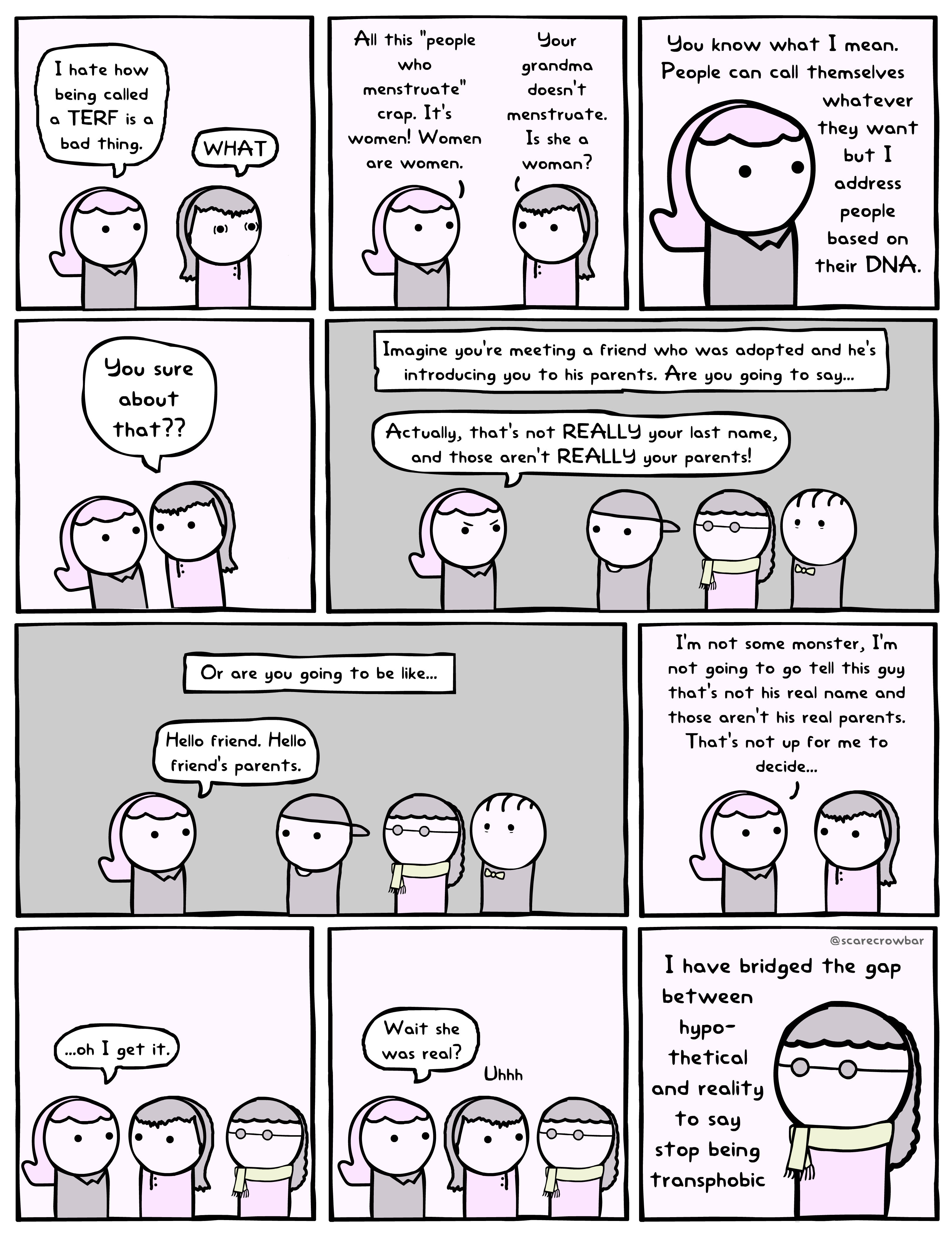 Transversing the gap between hypothetical and reality for justice, as ...