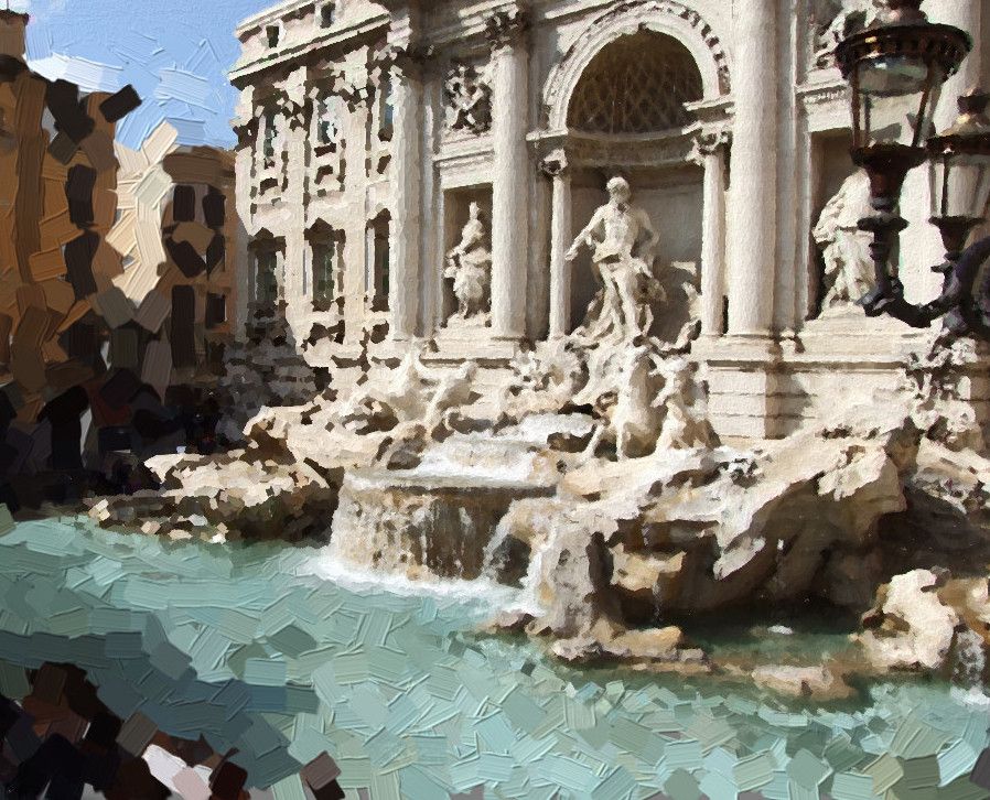Trevi fountain | Scrolller