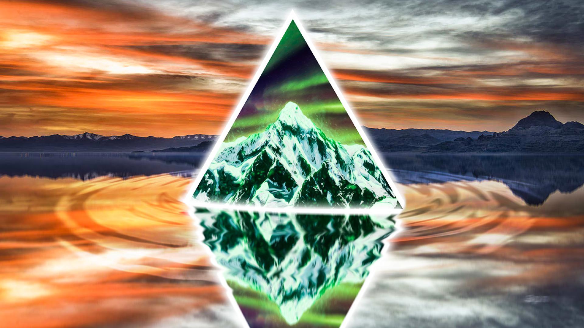 TRIANGE INTO ANOTHER DIMENSION, Me, Photoshop, 2020 | Scrolller