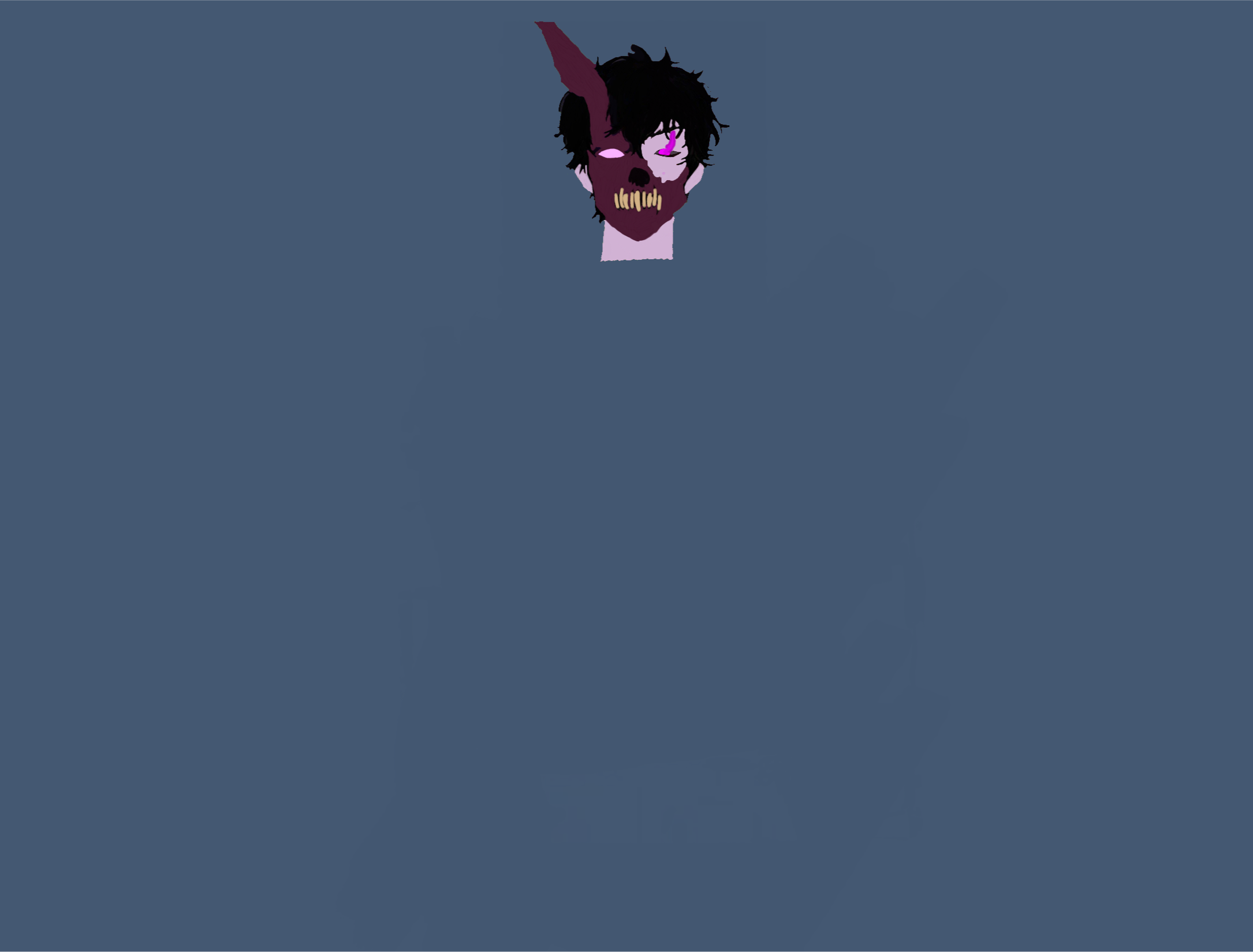 Tried corpse fanart again lol sorry it’s just his head tried to make white tee fanart but failed ...