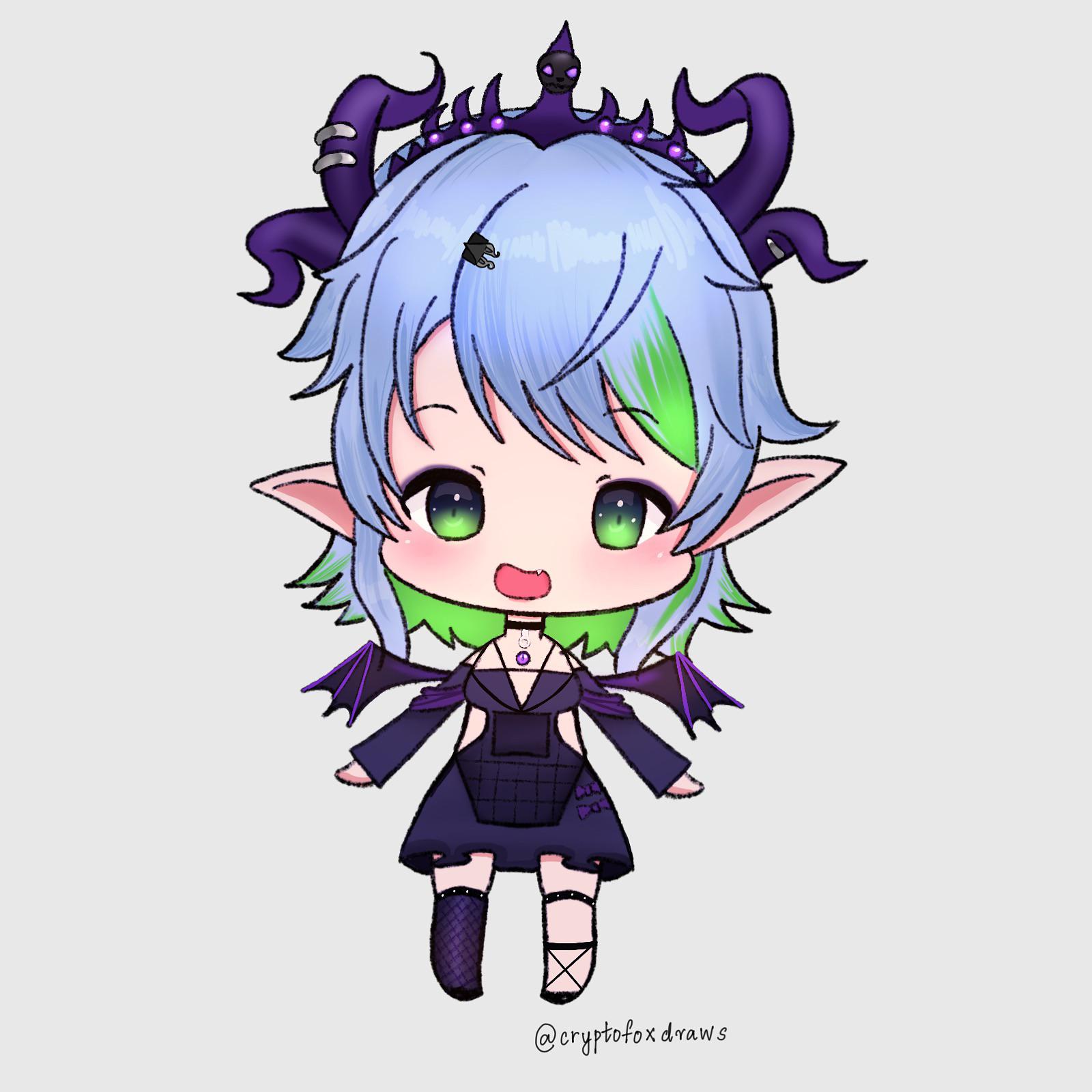 Tried drawing chibi Froot ️ | Scrolller
