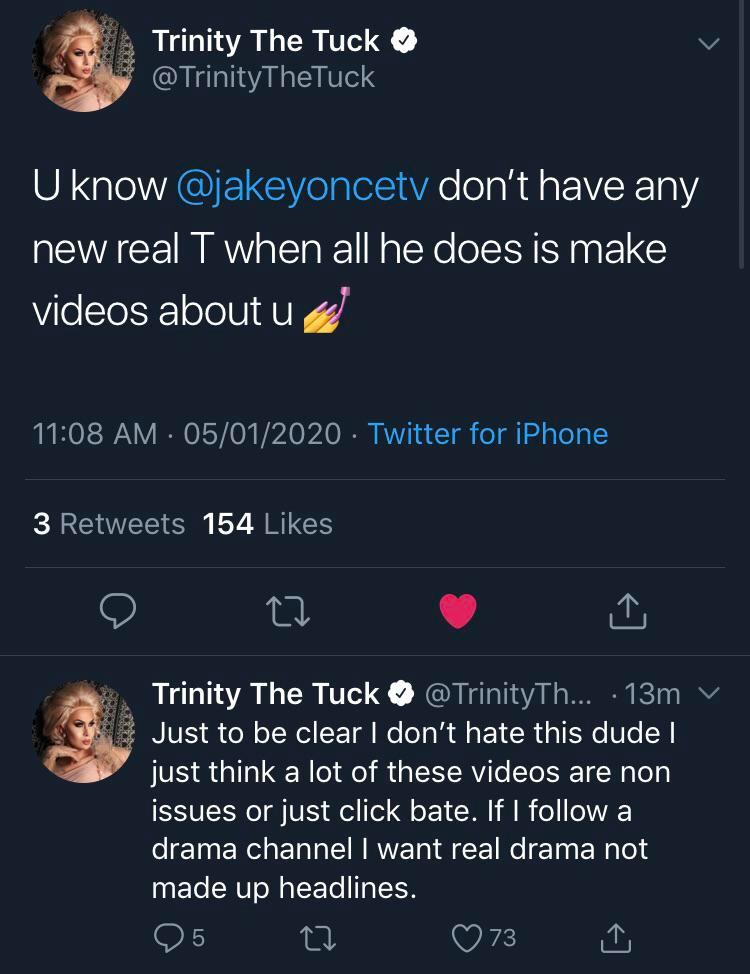 Trinity shading Jakeyonce | Scrolller