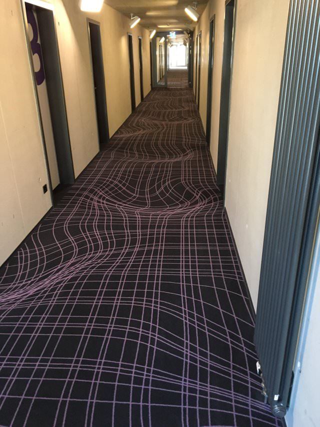 "Trippy" carpet design | Scrolller