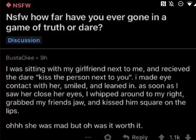 Truth or dare | Scrolller