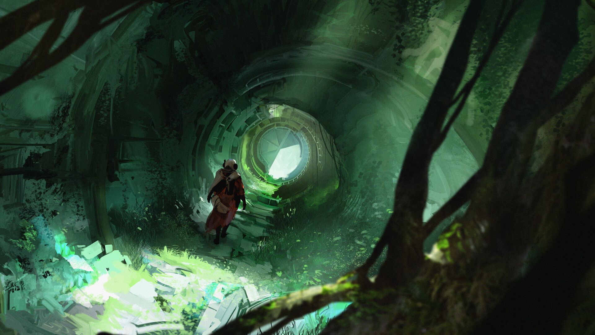 Tunnel Ruin by John Thacker | Scrolller