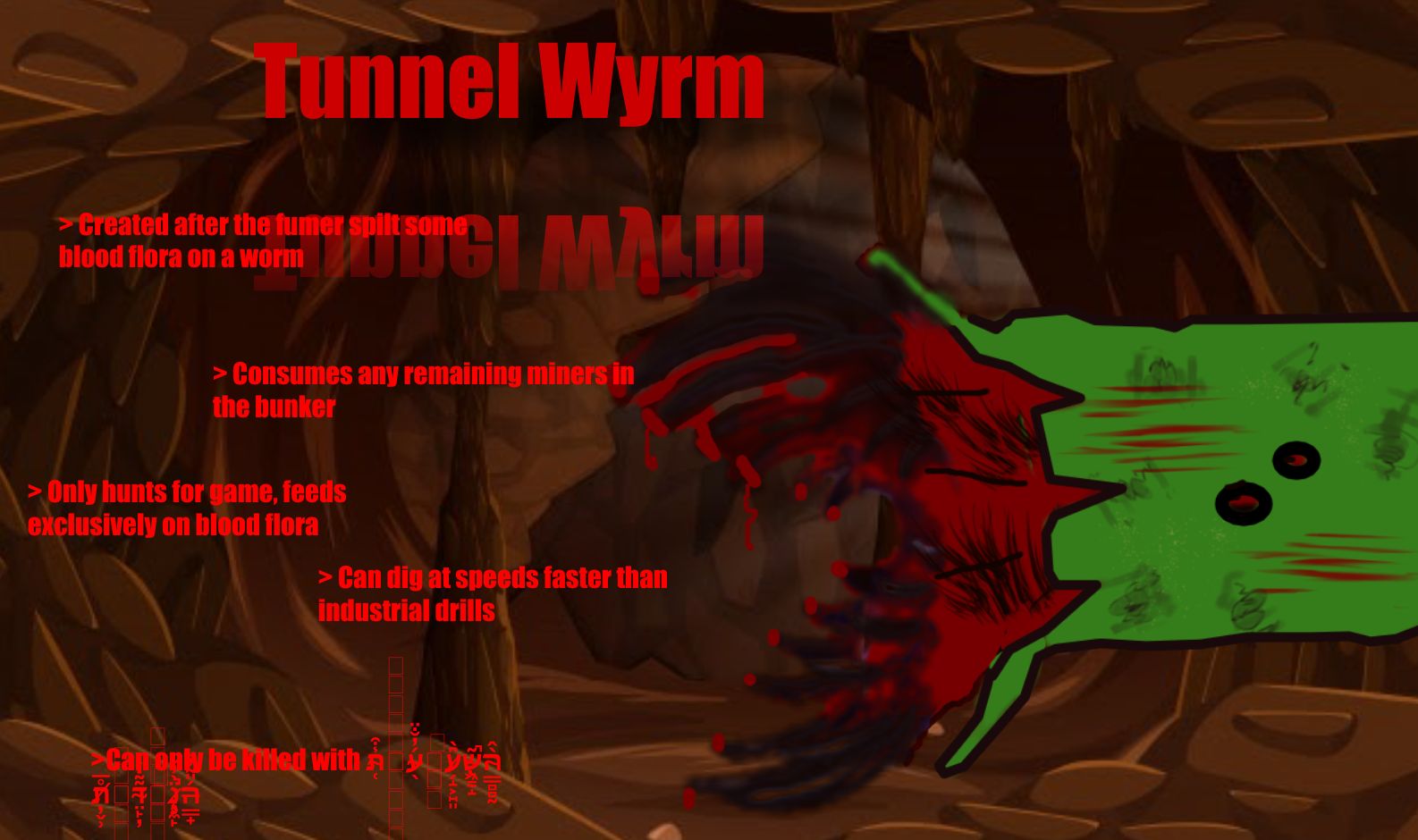 Tunnel Wyrm [OC] [DOTC] | Scrolller