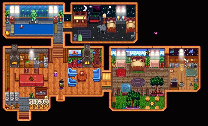 turned my upper room into an indoor pool 🌊 | Scrolller