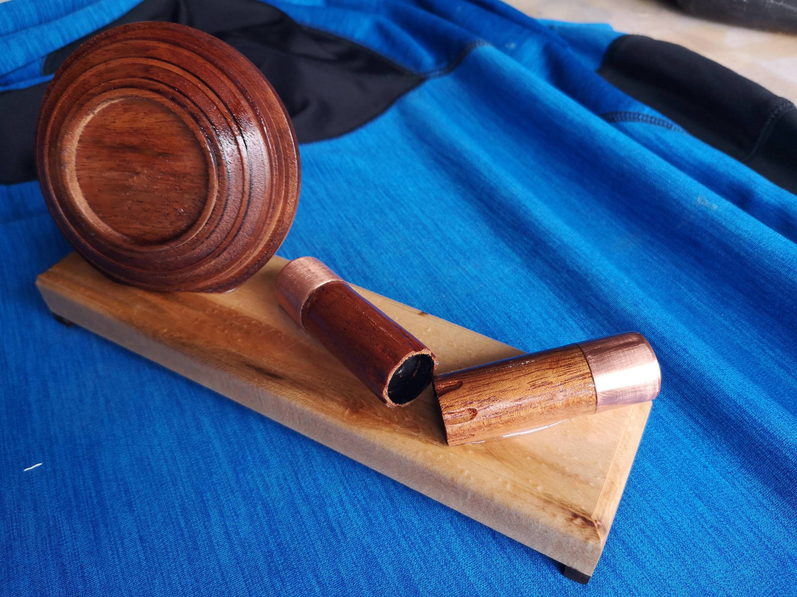 Turned skeet shooting trophy. | Scrolller