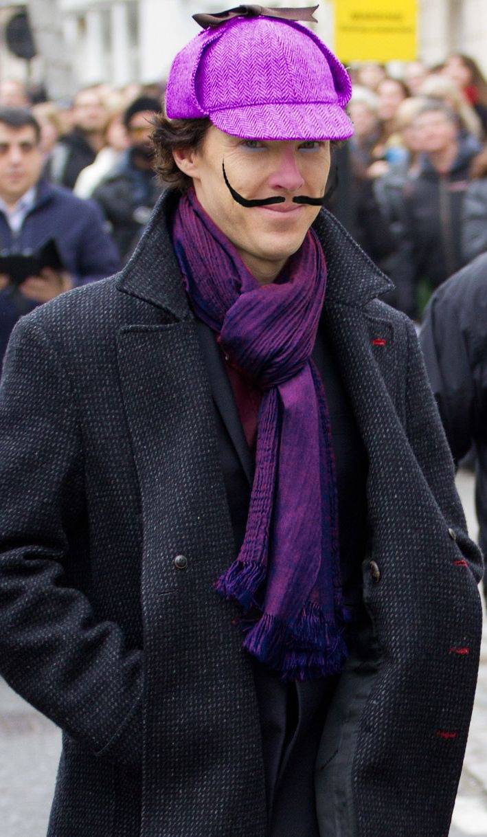 Turning people into Waluigi until he appears in a film day 4: Benedict Cumberbatch. | Scrolller