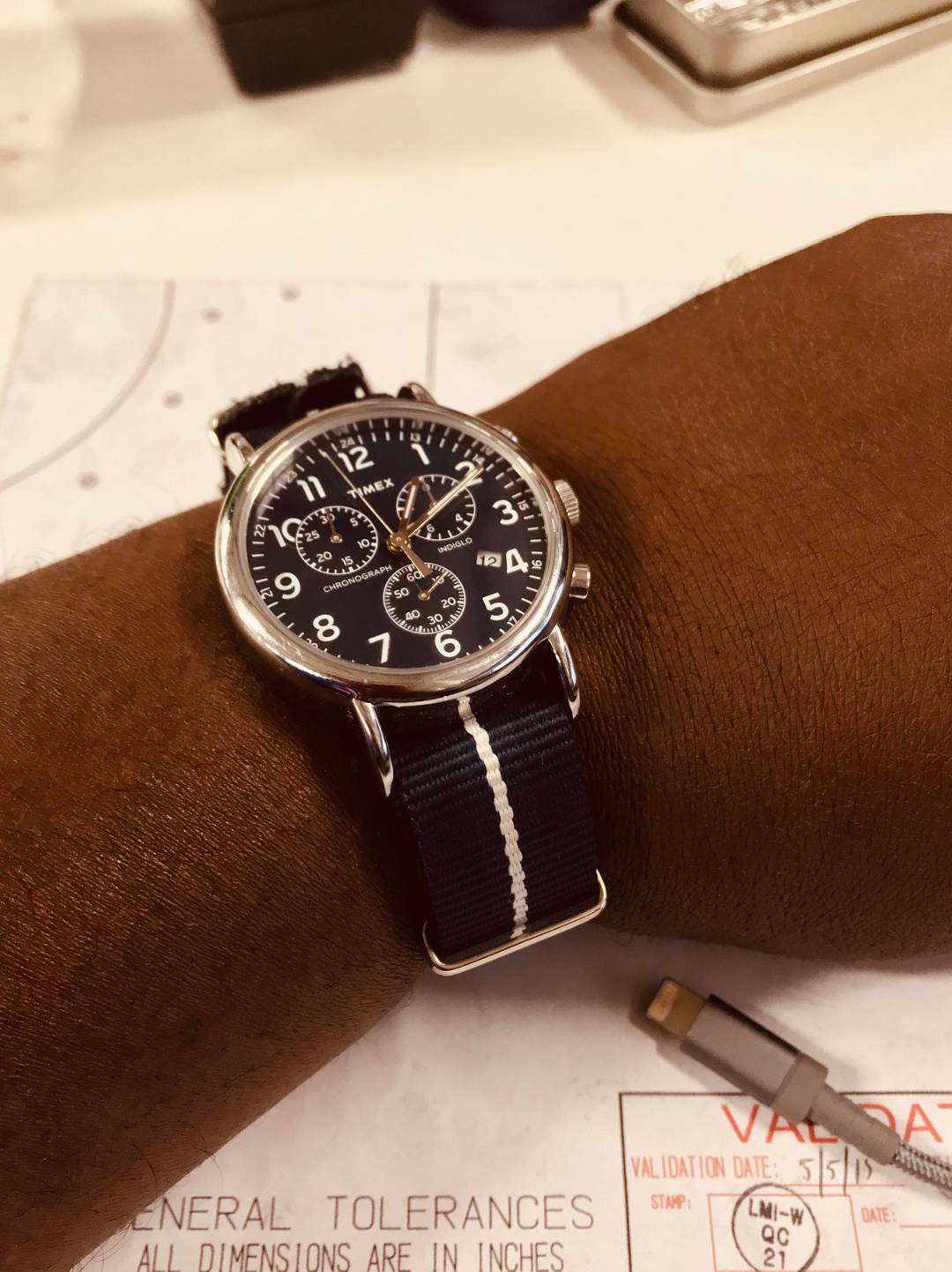 TW2R63200 Weekender Chrono with NATO strap. | Scrolller