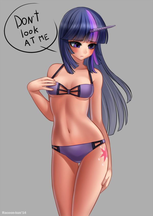Twilight Swimsuit - Twilight Sparkle (Artist: RacoonKun) | Scrolller