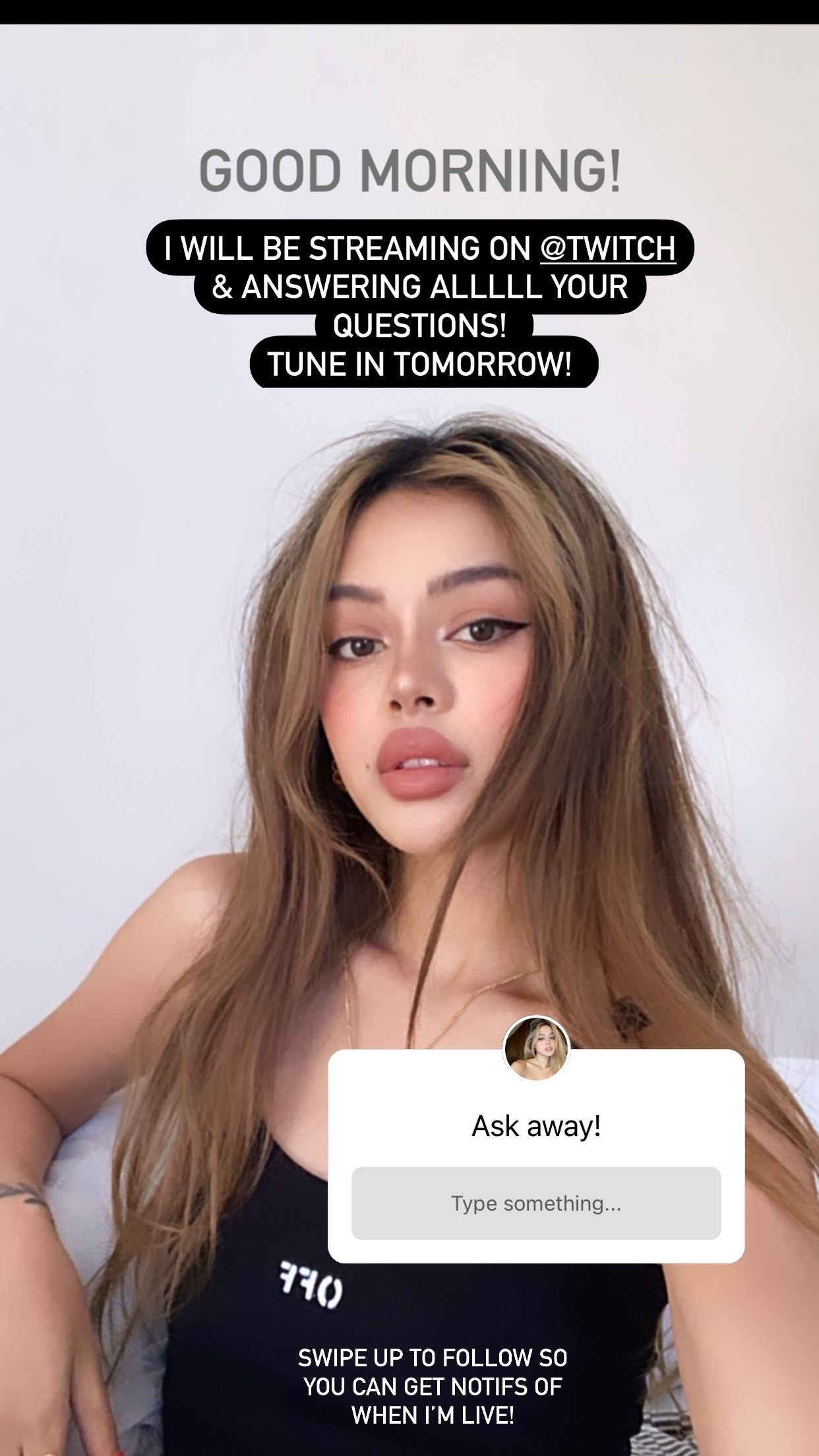 Twitch Stream Q&A Announcement | Scrolller