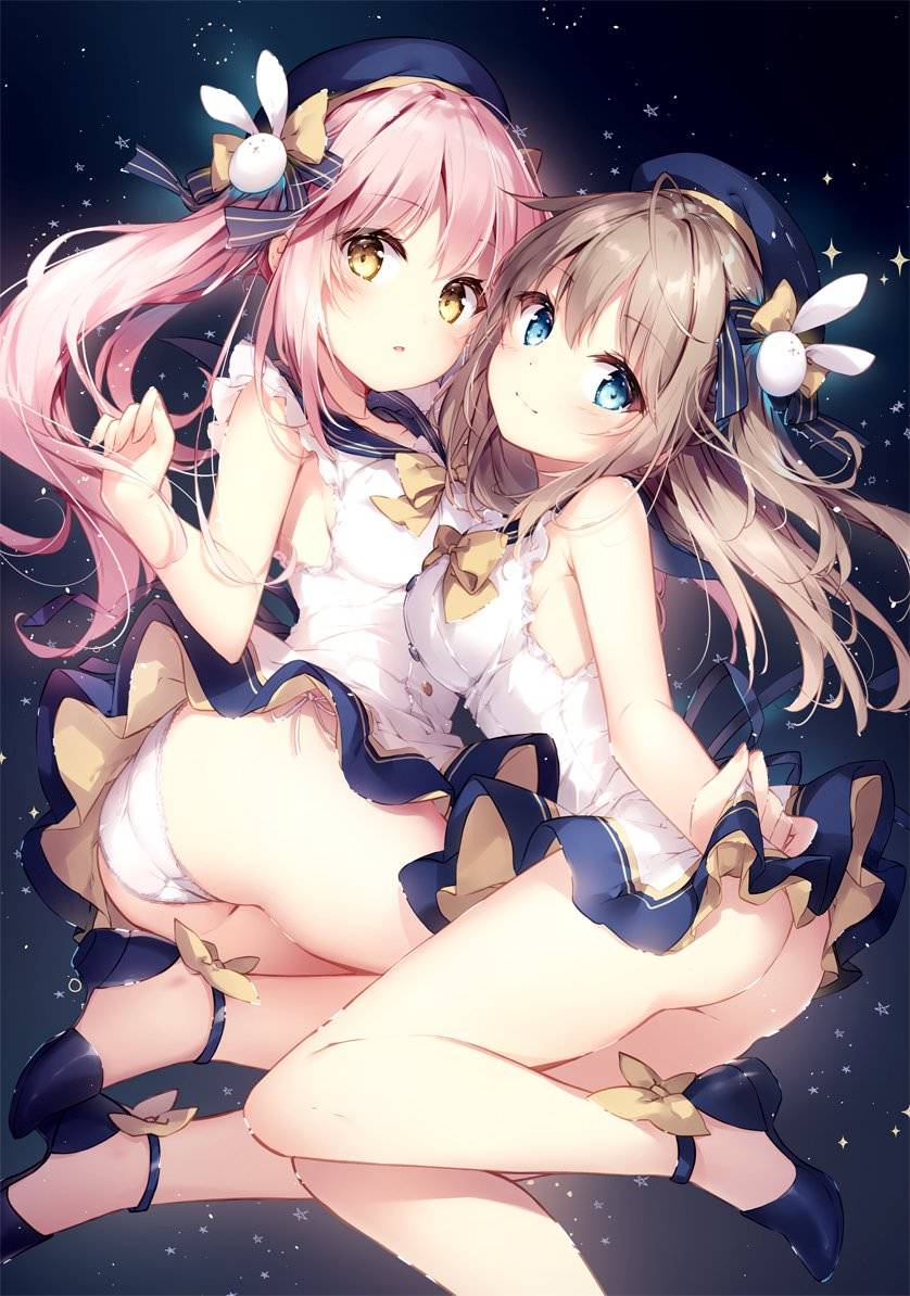 Two Girls, One Pantsu [Original] | Scrolller