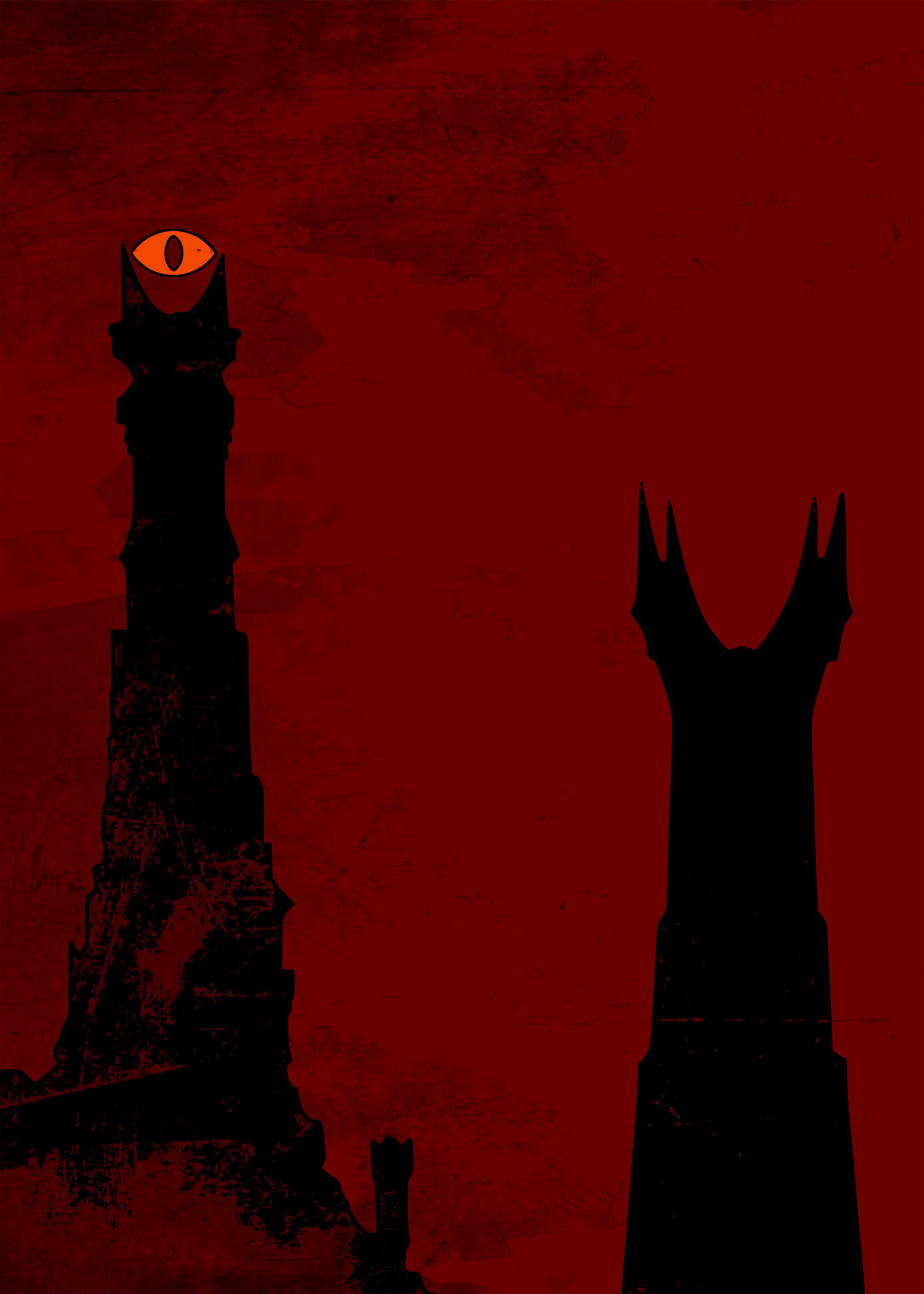 Two Towers poster I made for my basement | Scrolller