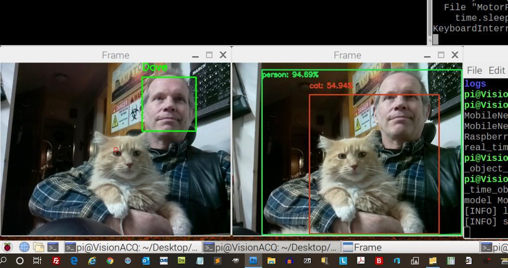 Typical evening working on robot's visual systems | Scrolller