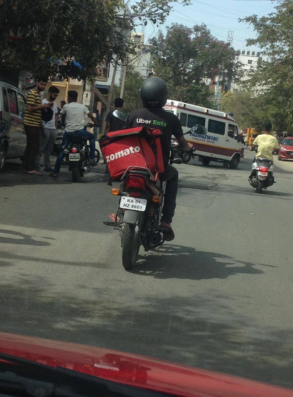 Uber eats Zomato! | Scrolller