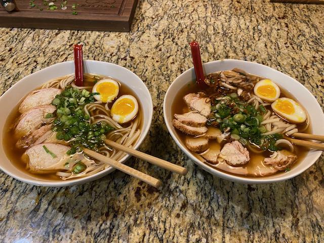 Udon Noodle Chicken Shoyu Ramen (first time from scratch) | Scrolller